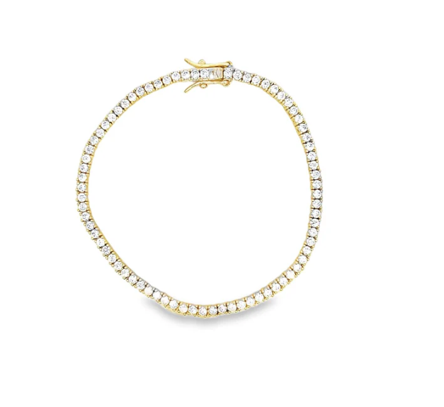 Vera 3mm CZ Tennis Bracelet | Bowood Lane